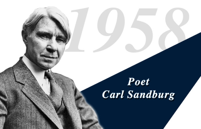 1958 - Poet Carl Sandburg Writes a Foreword for Who’s Who in America ...